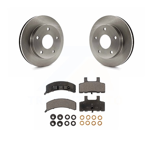 Front Brake Rotors & Semi-Metallic Pads Kit for 1994-1999 Dodge Ram ...