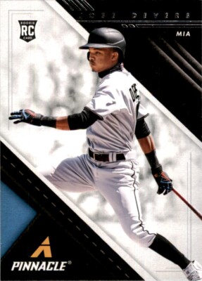 Jose Devers 2021 Panini Chronicles Pinnacle Rookie #18 Miami Marlins ...