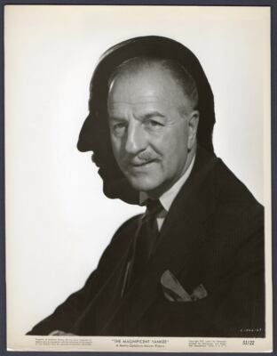 LOUIS CALHERN character actor in lead role THE MAGNIFICENT YANKEE Orig ...