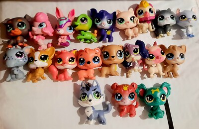 Littlest Pet Shop LPS Lot Of 25 Pets Gen 6 #330#4-178#4-153#38473659 ...