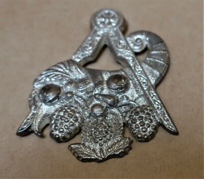 VINTAGE FREEMASON MASONIC COLLAR MEDAL JEWEL CORNUCOPIA & COMPASS #8 | eBay