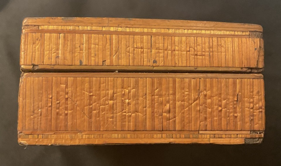 Antique Chinese Bone and Bamboo Gaming/Dice/Dominos Set Late 19th/early ...