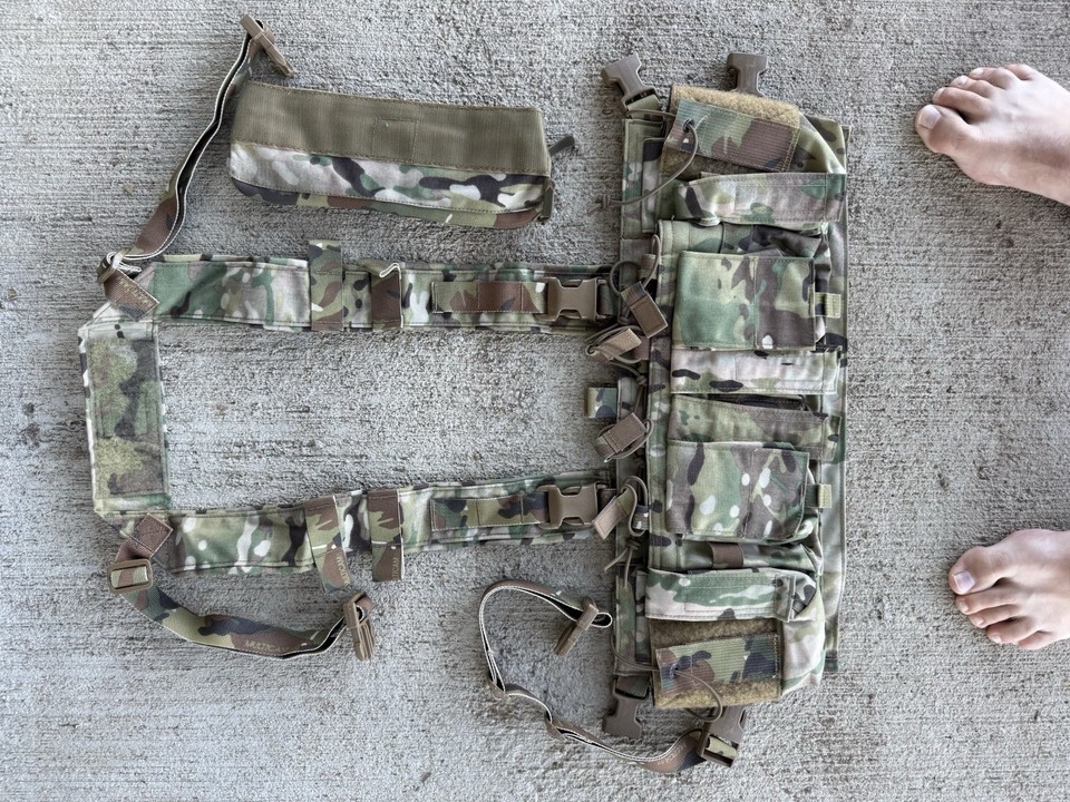 Velocity Systems Mayflower UW Chest Rig Gen IV Multicam Wide H Harness ...