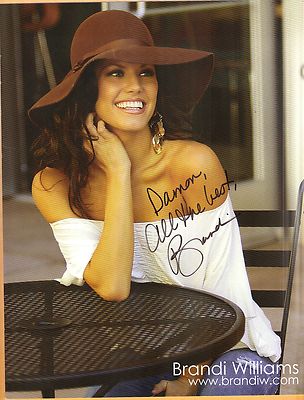 Brandi Williams-signed photo-29 a | eBay
