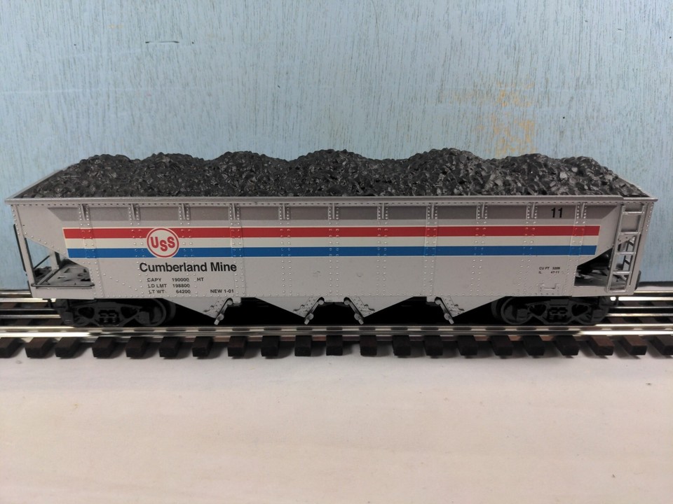 K-Line K623 Cumberland Mine Diecast 4-Bay Hopper w/ Coal Load #11 | eBay