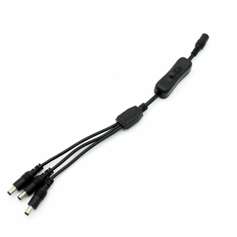 DC12V IN-LINE ON/OFF Power Switch Adapter for LED Strip Light CCTV ...