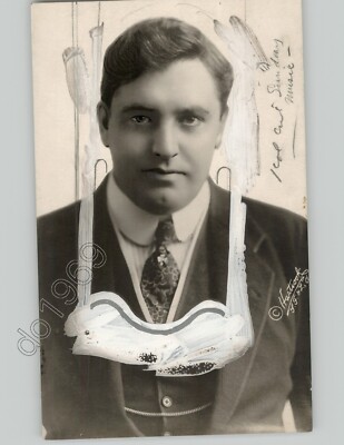 ARTISTIC Portrait of Irish Tenor JOHN McCORMACK, USA 1934 VTG Opera ...