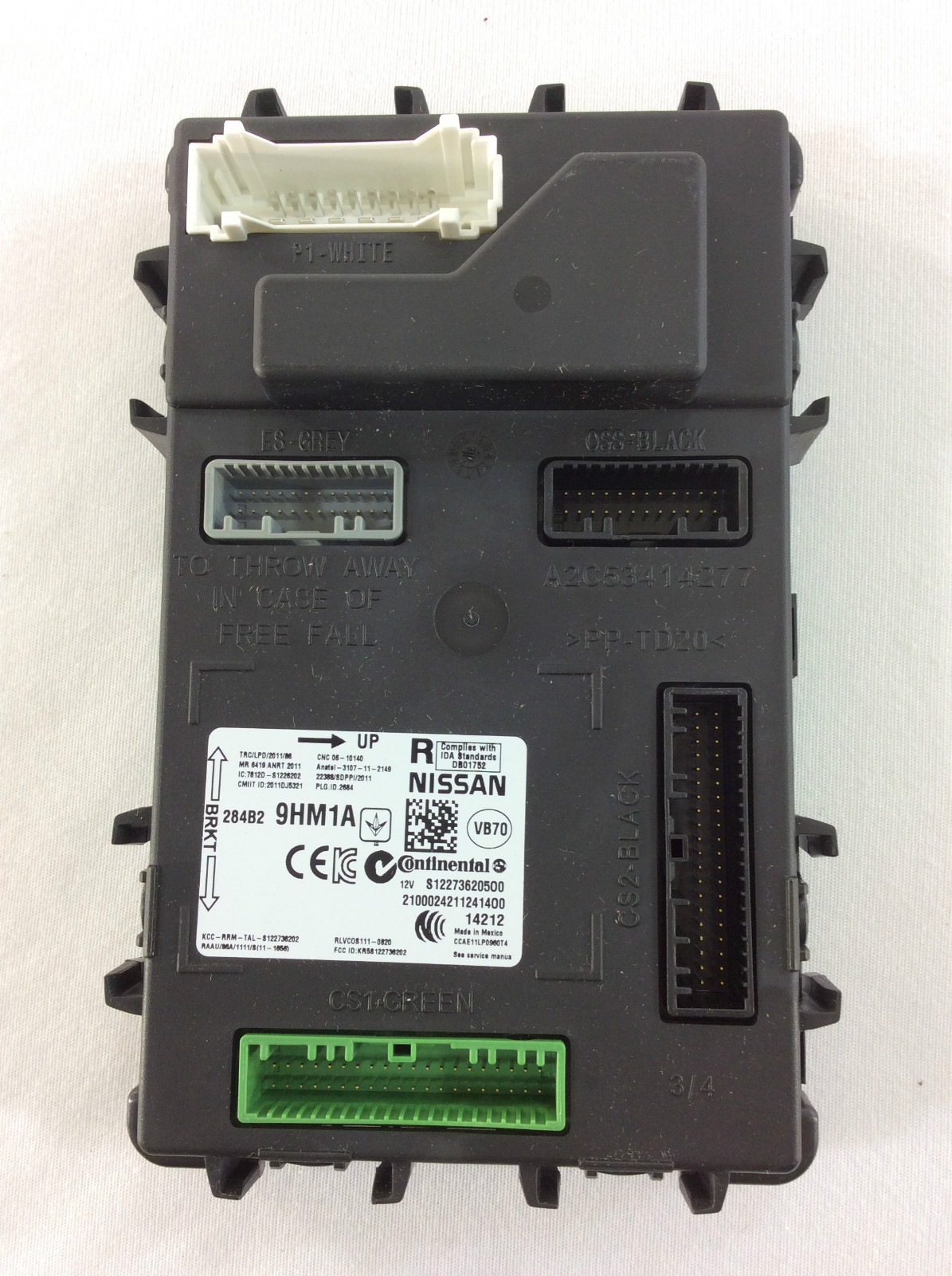 284B2-9HM1A Nissan Altima Body Control Module (BCM) NEW OEM ...