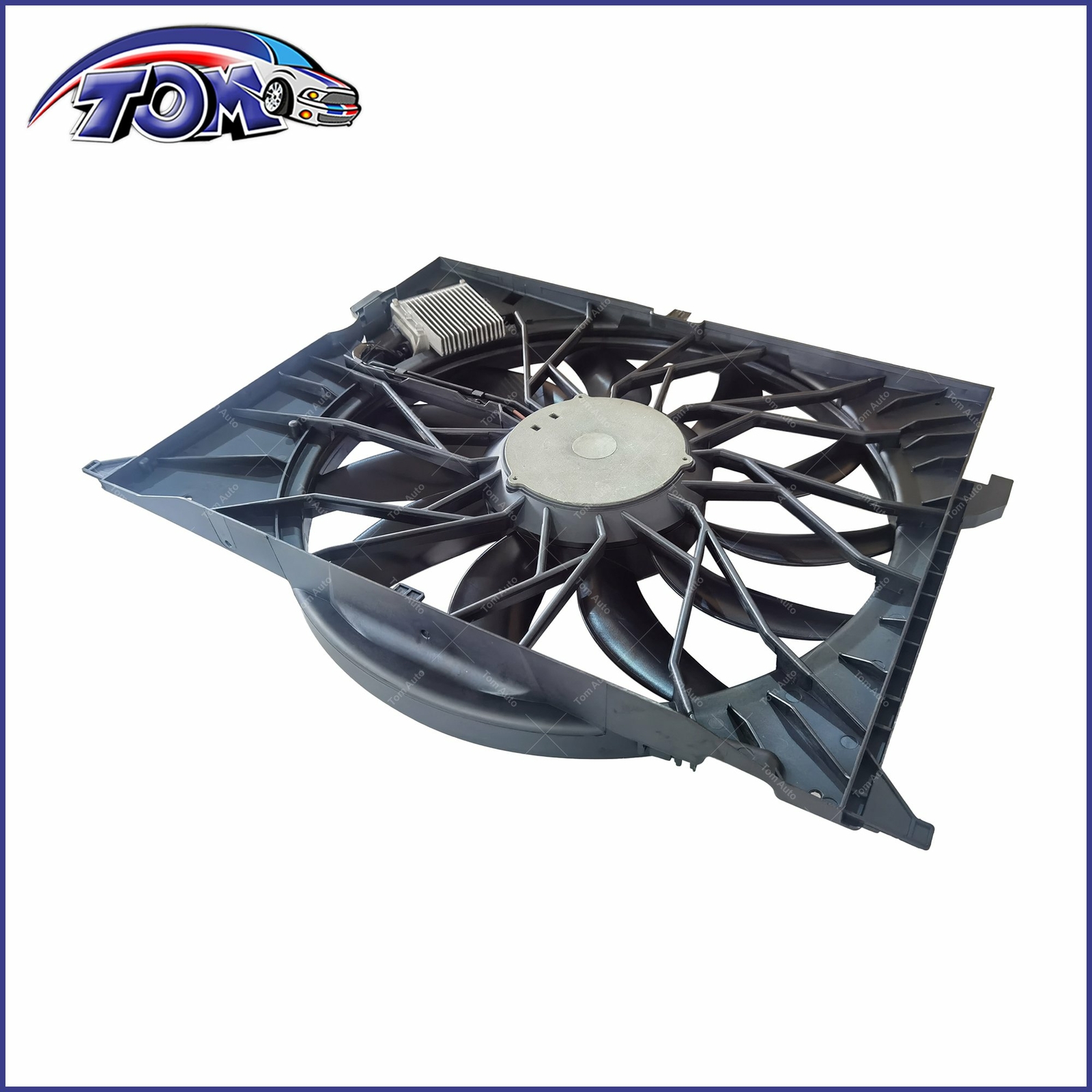 New Radiator Cooling Fan Assembly for Mercedes-Benz W211 W221 E320 S350 ...