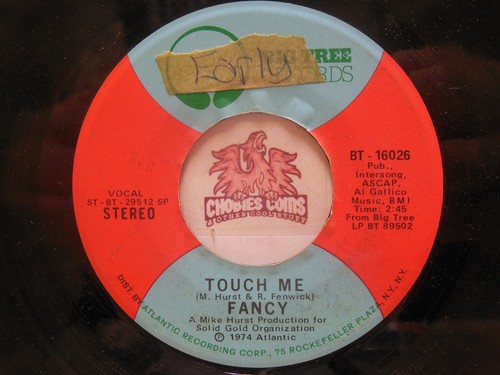 Fancy – Touch Me / I Don't Need Your Love, 45 RPM G+/VG (19B) | eBay