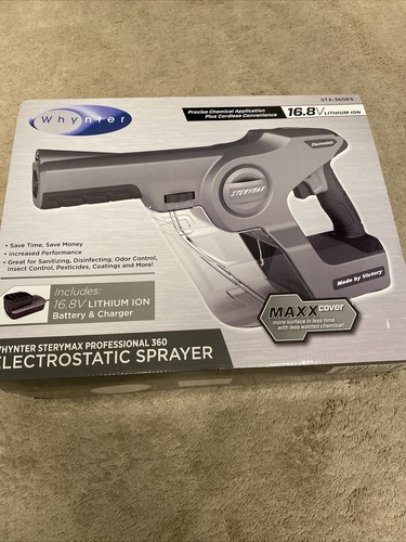 Whynter Sterymax Pro 360 electrostatic sprayer By Victory | eBay