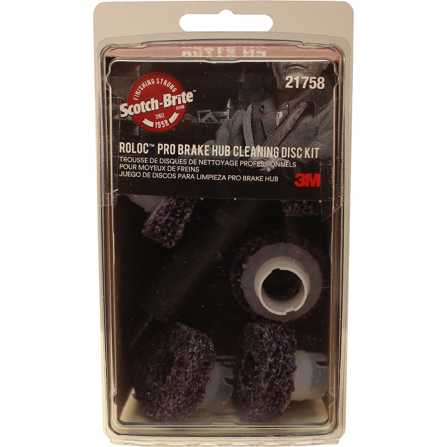 3M 21758 Scotch-Brite Roloc Pro Brake Hub Cleaning Disc Kit | eBay