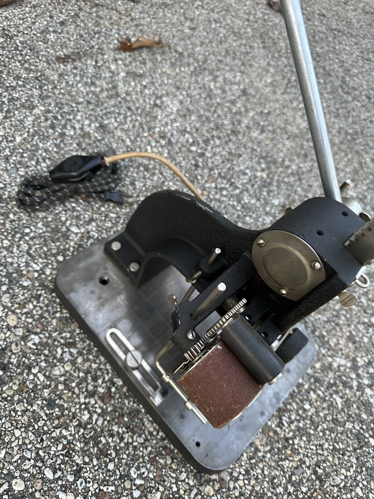 Vintage Peerless Roll Leaf Embosser Model WY Hot Foil Stamping Machine ...