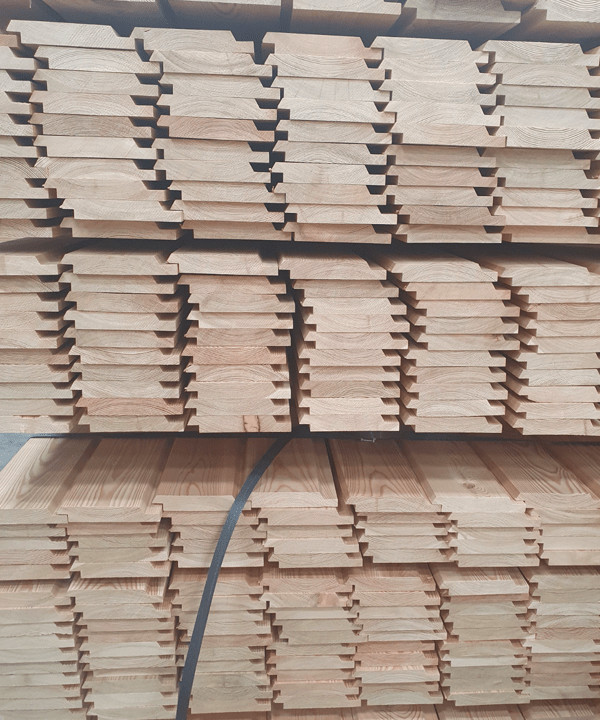 Siberian Larch Cladding Channel profile | Grelly UK