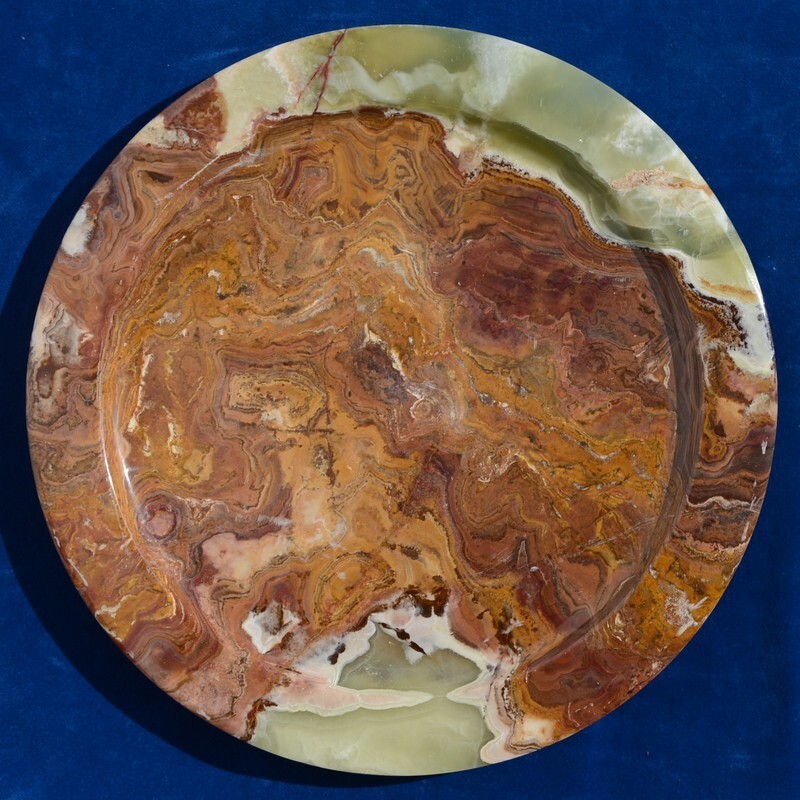 12" Decorative onyx Plate (P12) | eBay