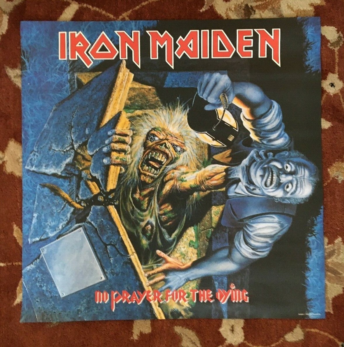 Iron Maiden No Prayer For The Dying Album Cover