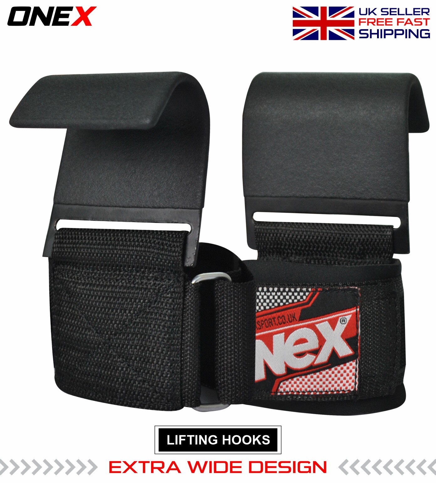 Weight Lifting Gym Training Hook Wrist Support Straps bar holding hand ...