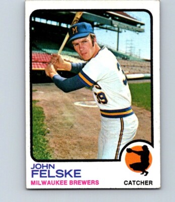 1973 TOPPS BASEBALL #332 JOHN FELSKE NRMT IH | eBay