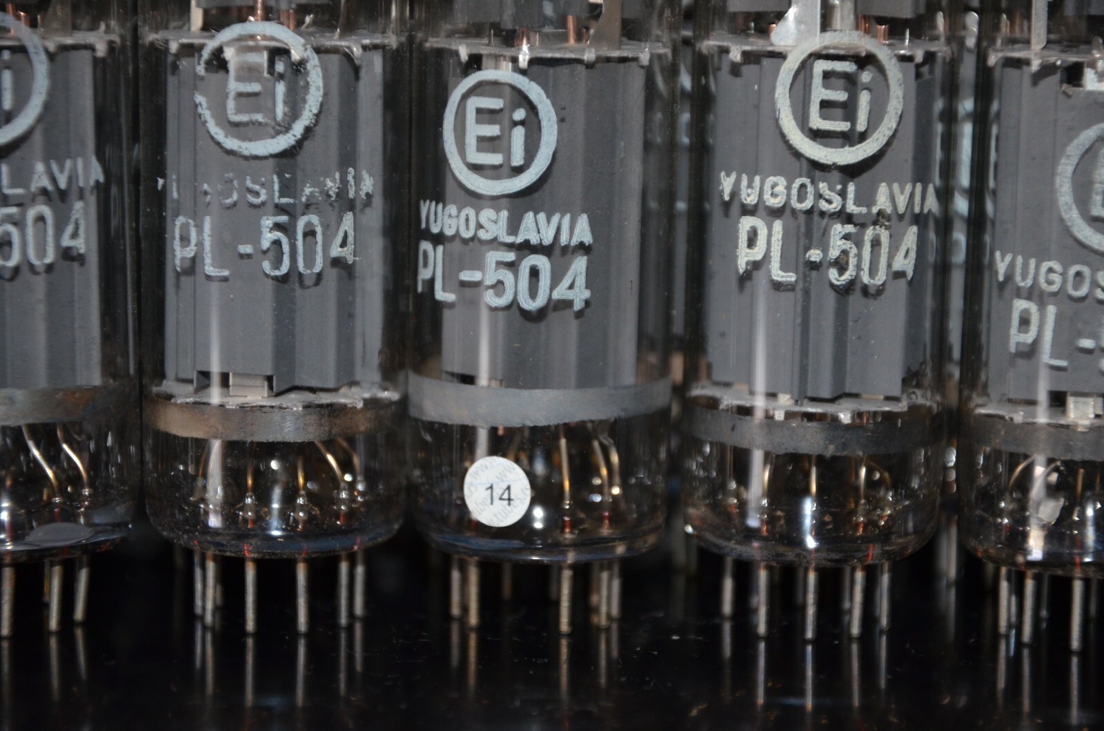 Rare Matched QUAD PL504 NOS GRAAF GM100 GM200 OTL Amplifiers EI Philips ...