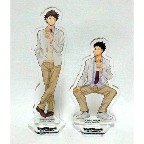 Haikyu!! Toru Oikawa Hajime Iwaizumi Set of 2 Acrylic Stand Set Rest ...