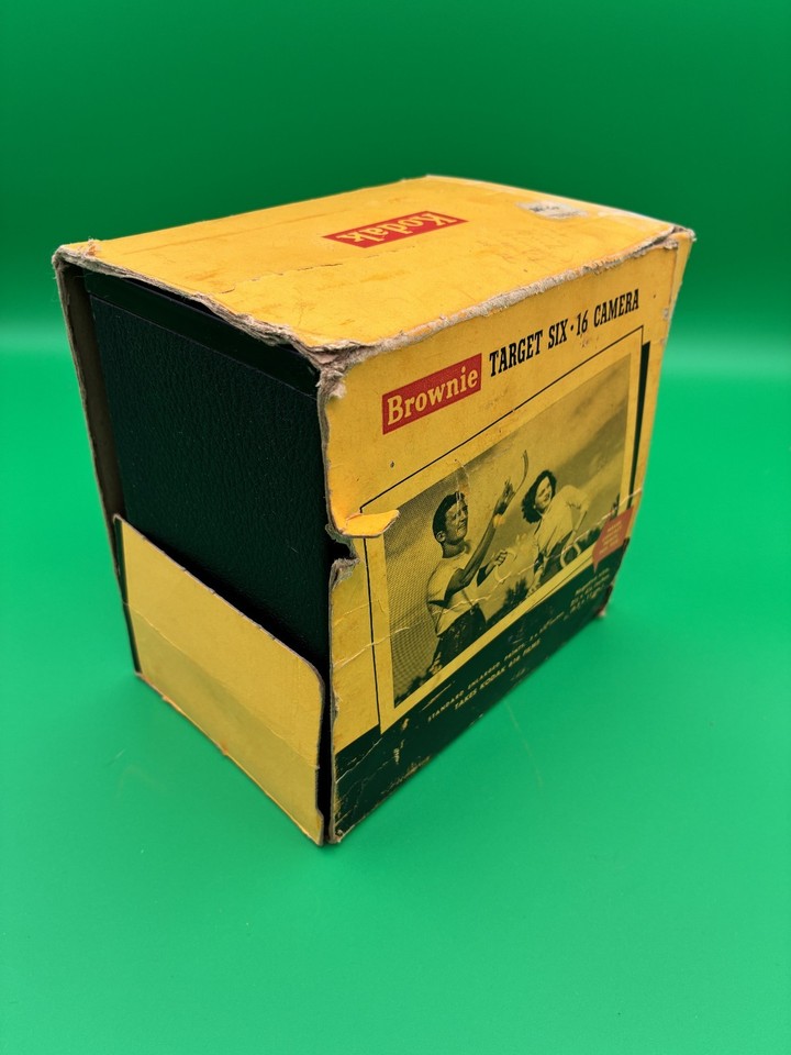 Vintage Kodak Brownie Target Six-16 Camera in Box. Shutter works. Art ...