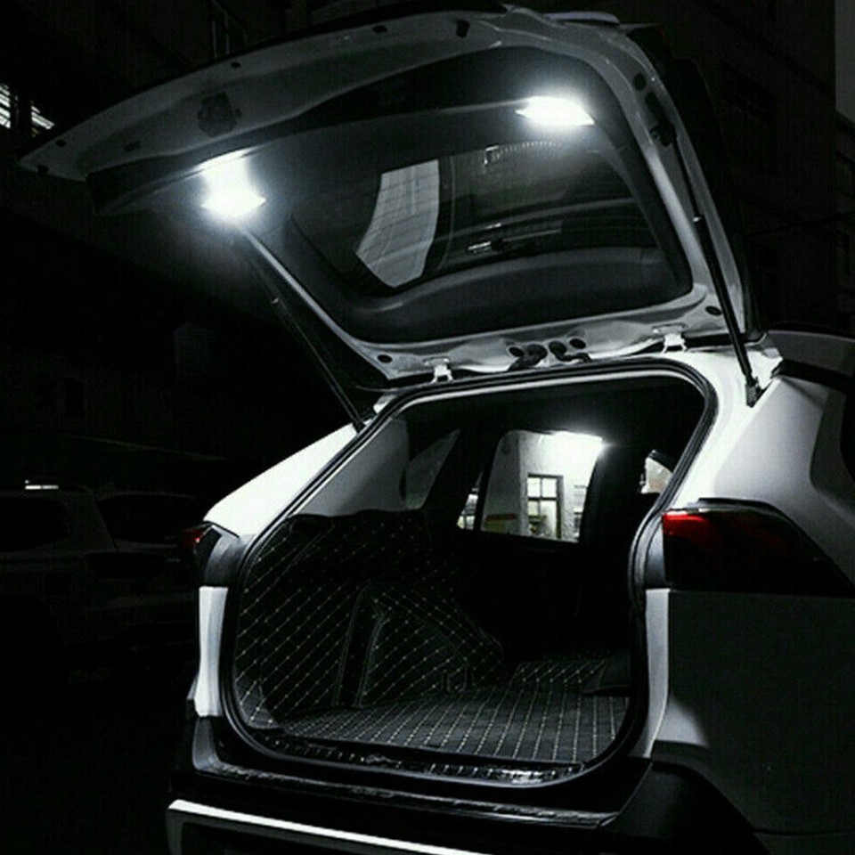 2PCS White LED Interior Trunk Cargo Ceiling Lights Kit For 2016-2022 ...