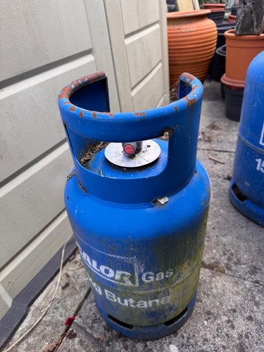 Blue 7Kg Empty Calor Gas Bottle - Used - Good Condition (B) | eBay UK