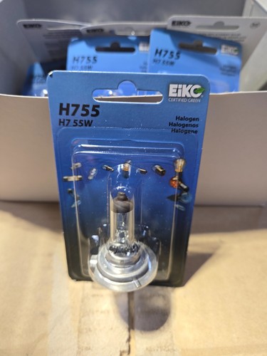 10 Pack H7 Halogen Bulbs 12V 55W Car Headlight Lamps EIKO H755-BP | eBay