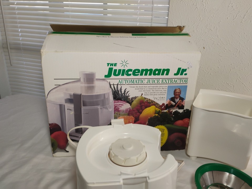 THE JUICEMAN JR, MODEL TR-100A Automatic Juice Extractor | eBay