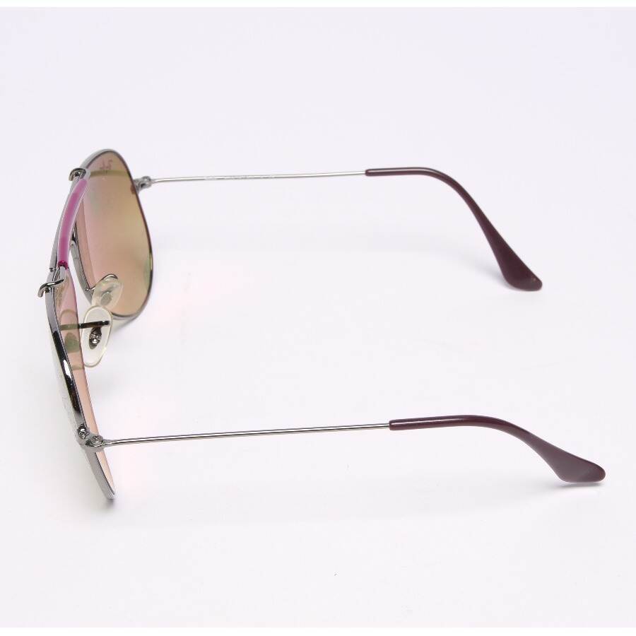 Sonnenbrille von Ray Ban in Silber und Lila RB3407 | eBay