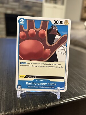 Bartholomew Kuma - ST03-010 - C New The Seven Warlords of the Sea: Starter Deck | eBay