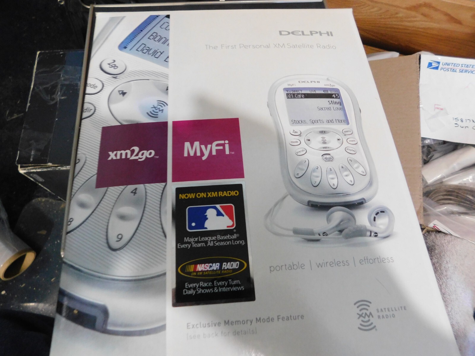 Delphi SA10113 MyFi XM2GO Portable XM Satellite Radio Receiver IN BOX ...