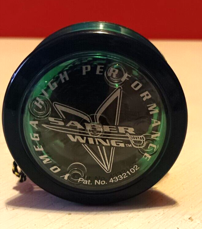 Vintage Yomega High Performance Yoyo Saber Wing Yo Yo Black | eBay
