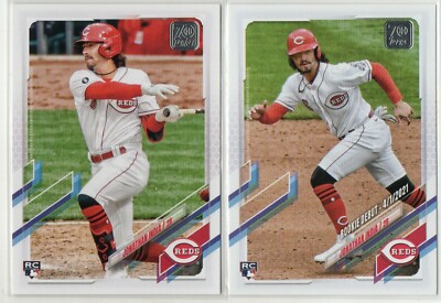 Jonathan India 2021 Topps Update Rookie #US286 & Rookie Debut #US145 | eBay