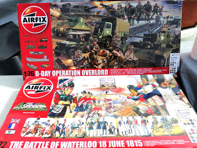 AIRFIX BATTLE OF WATERLOO 1815 SET & AIRFIX OPERATION D DAY SET | eBay UK