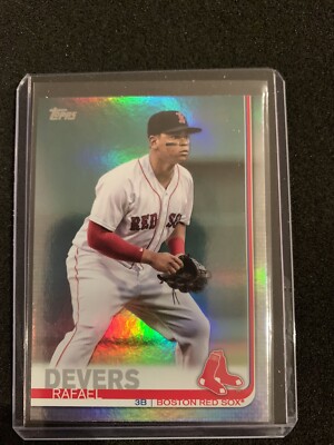 Rafael Devers Red Sox 228 Rainbow Foil 2019 Topps Series 1 Baseball | eBay