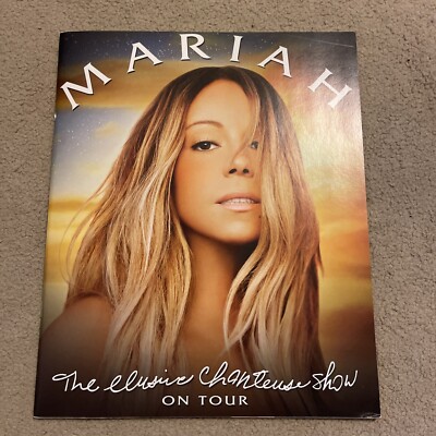 I Mariah Carey The Elusive Chanteuse On Tour Program Vinyl Signed Pop ...