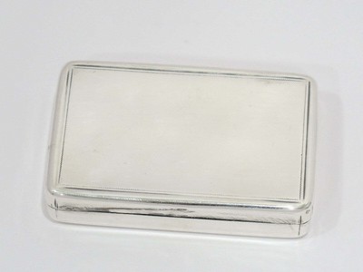 Boxes - Sterling Silver Snuff