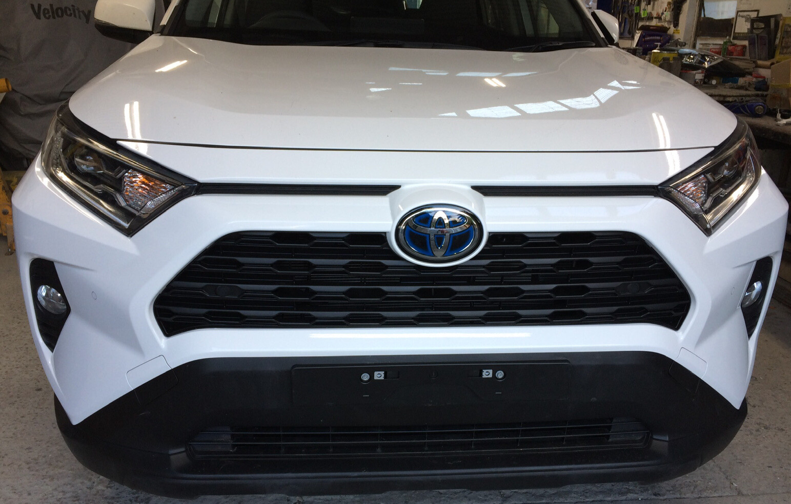Toyota Rav4 XA5 Genuine Front Bumper Bar Centre Grille 2021 53112-42140 ...
