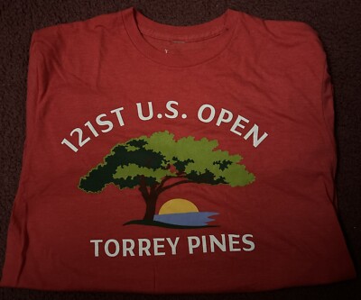 121st US Open Torrey Pines Golf T-Shirt 2021 Major U.S. Open Men's ...