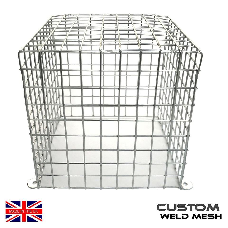 Wire Mesh Guards Various Sizes Sensor Light CCTV Bespoke Anti Vandal ...