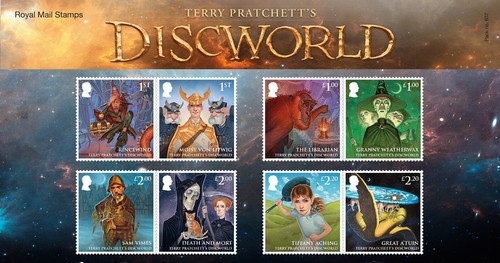 GB 2023 TERRY PRATCHETT'S DISCWORLD STAMP PRESENTATION PACK, MNH, issue ...