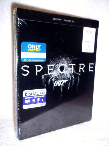 Spectre (Blu-ray, 2015 LIMITED EDITION STEELBOOK) Daniel Craig James ...