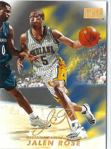 1998-99 Skybox Premium Jalen Rose -Indiana Pacers | eBay