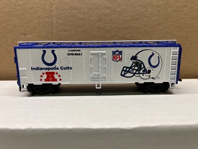 1996 Mantua HO NFL Train Car Indianapolis Colts Super Bowl Express | eBay