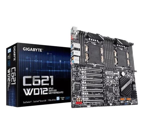 Gigabyte C621-WD12-IPMI Workstation Motherboard LGA3647 Supports 8124M 8175M CPU | eBay