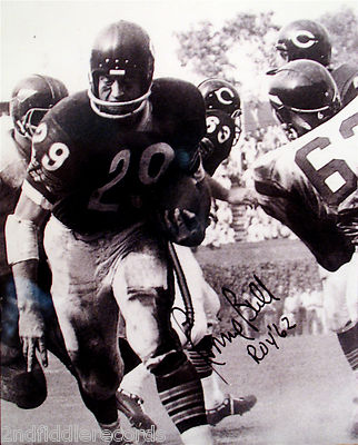 RONNIE BULL~Chicago Bears-Autographed 8x10 Picture-Rookie Of The Year ...
