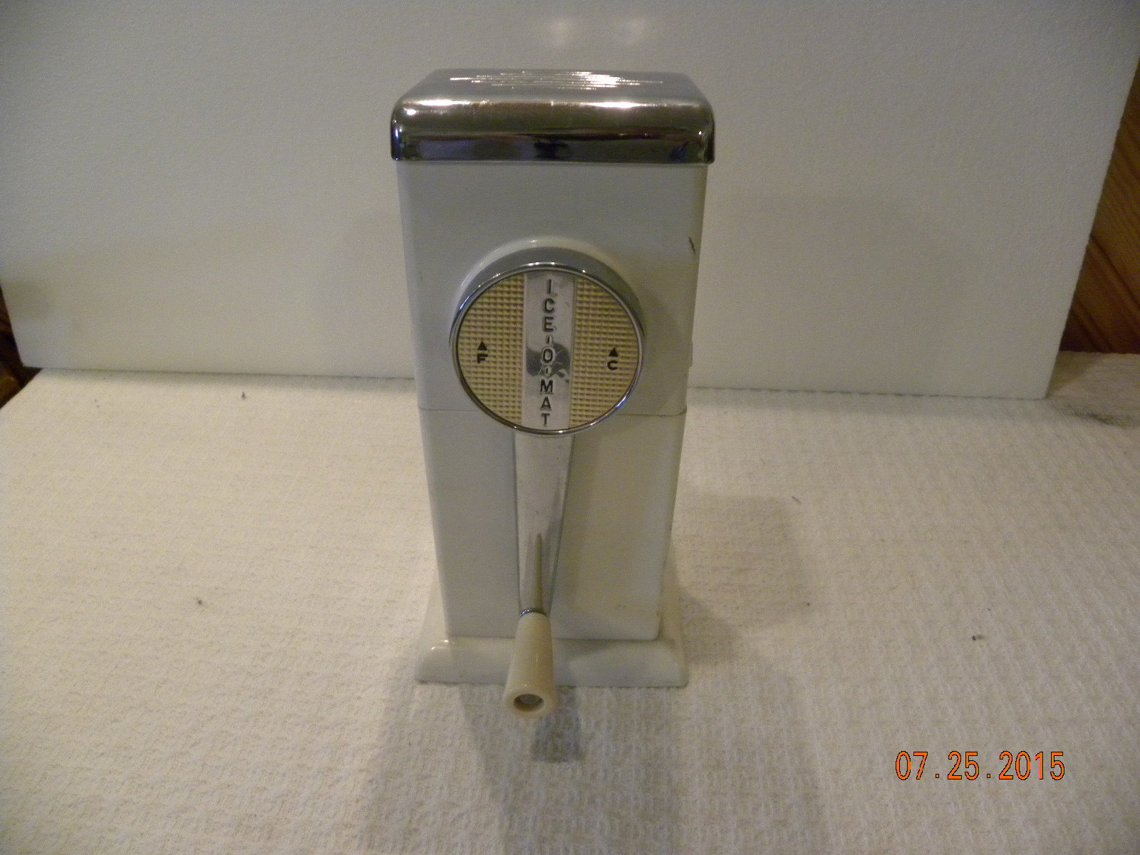 Vintage Ice O Mat Ice Crusher | eBay