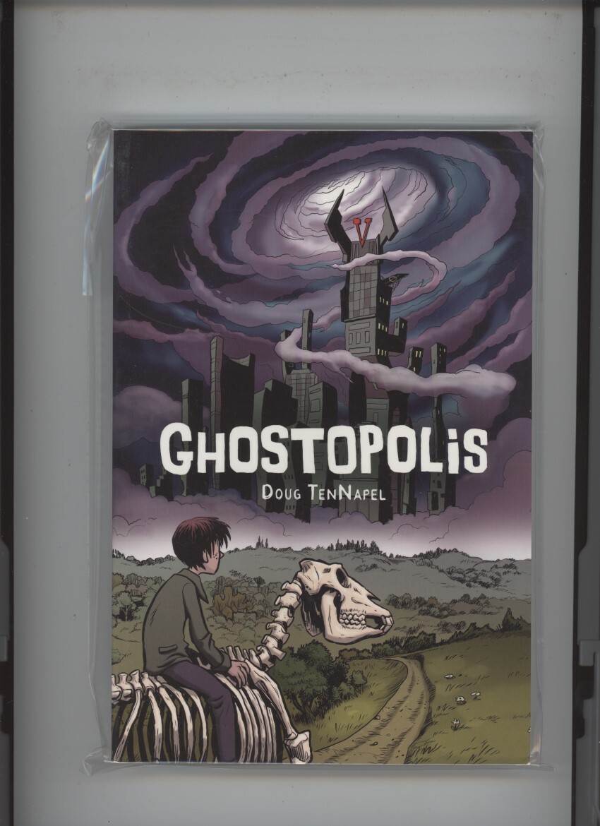 GHOSTOPOLIS NM 9.6 SOFTCOVER STUNNING COVER DOUG TENNAPEL WORK | eBay