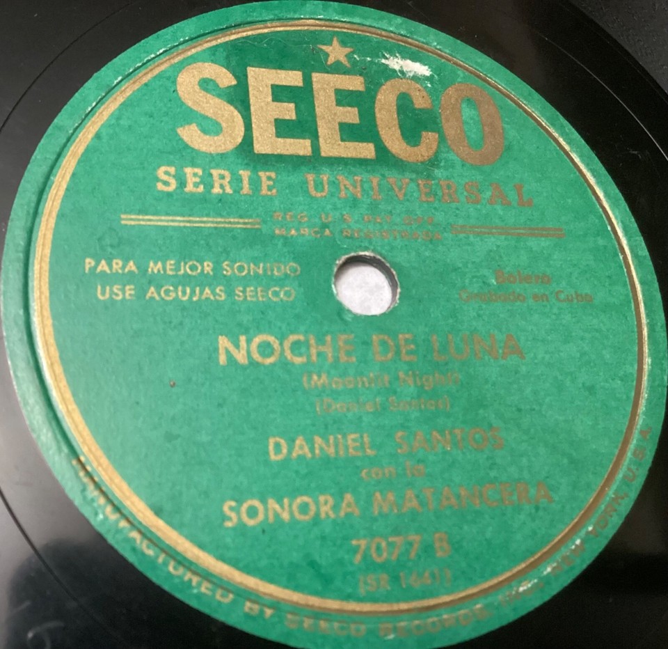 Daniel Santos Con La Sonora Matancera–El Mambo Es Universal,Noche De ...